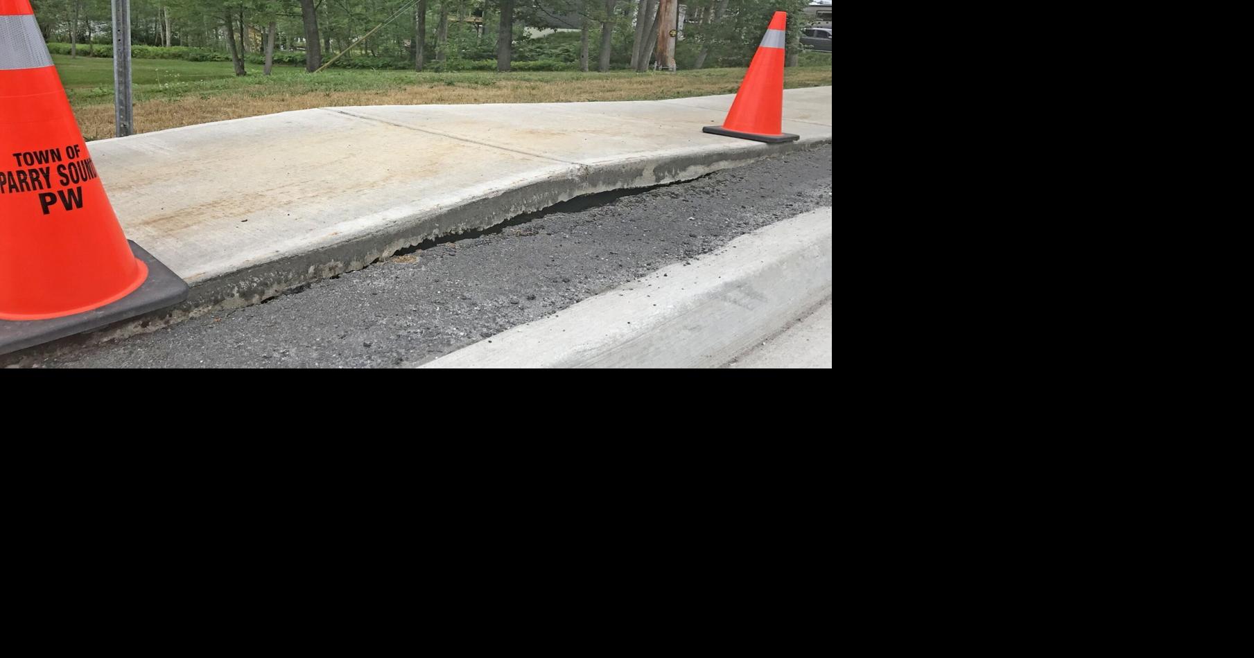 Heat to blame for Parry Sound sidewalk heaving