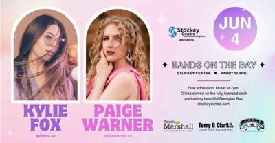 Kylie Fox and Paige Warner at The Stockey Centre on June 4