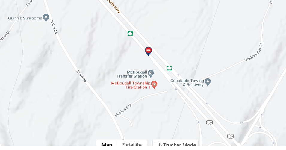 UPDATE: Ramps to Highway 400 reopen in McDougall region, Aug. 24