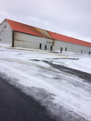 Fire at Parry Sound Airport