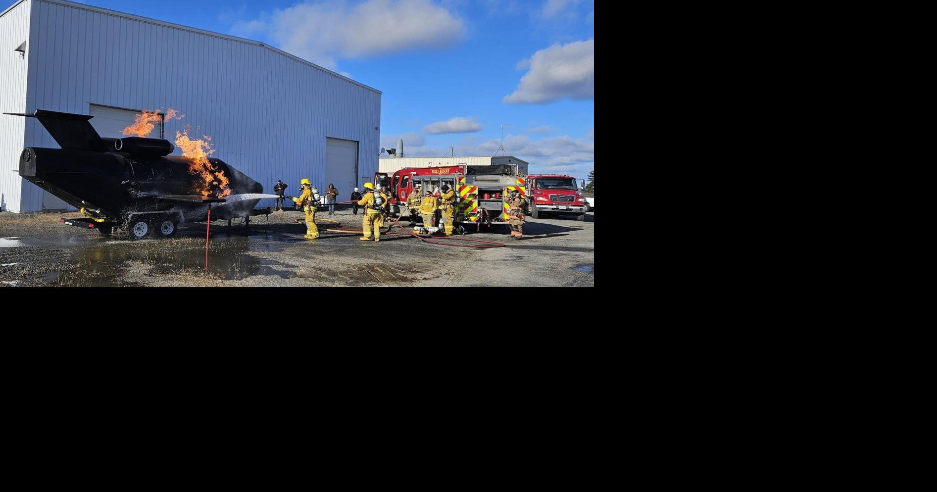 Aircraft fire-training device built and tested in Seguin