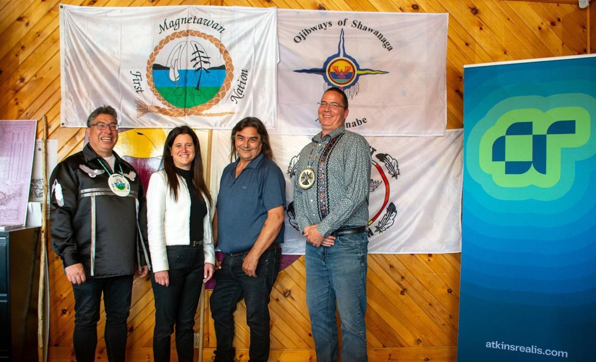 Shawanaga, Henvey, Magnetawan company partners on Hwy. 69