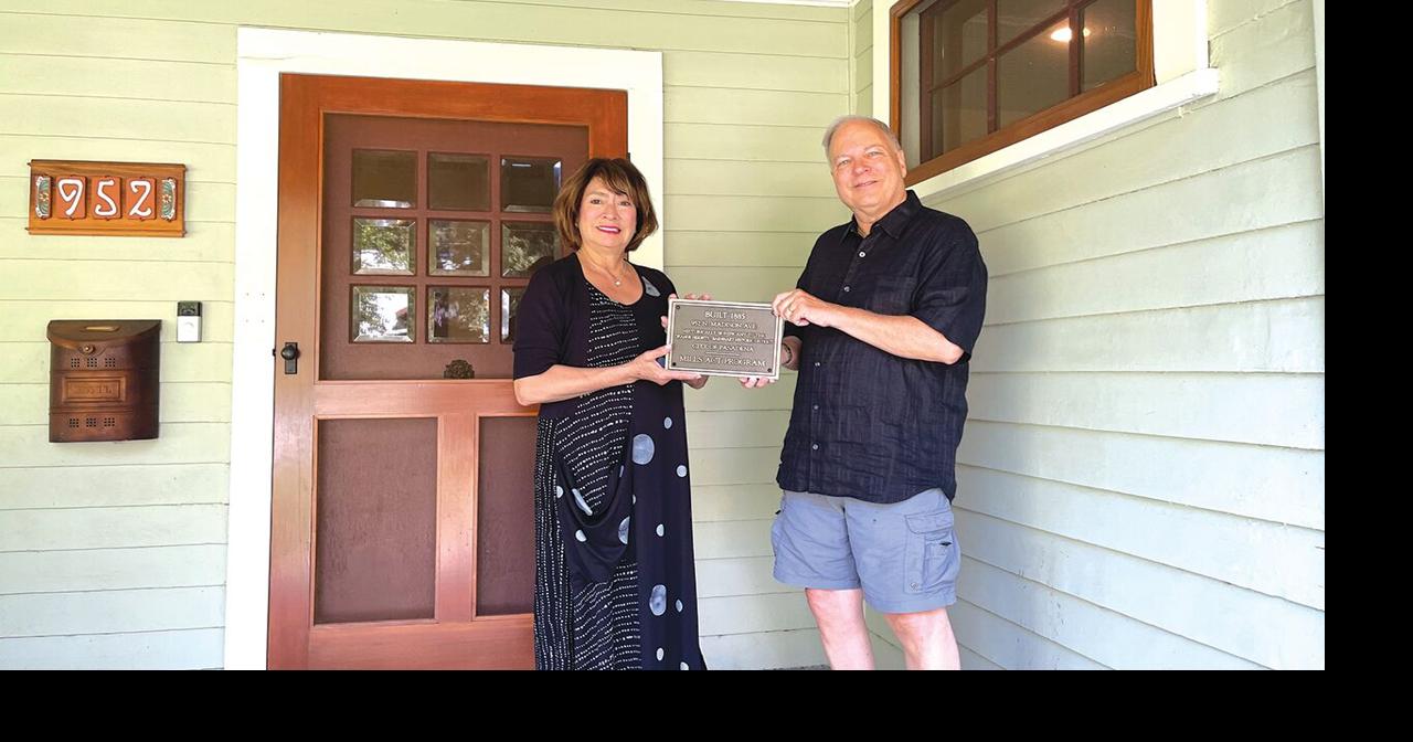 'Honoring History': Pasadena homeowners the first to get plaque | News ...