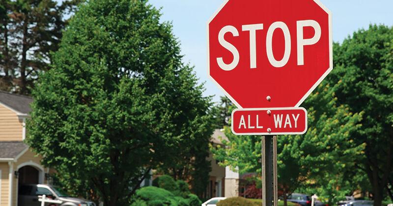 People who do not stop at stop signs far outnumber those who do ...