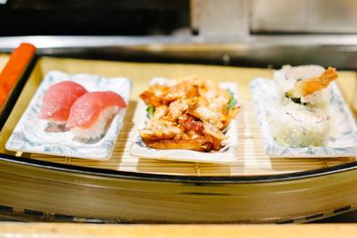 Ship-to-shore delivery adds to the magic of dining at A’Float Sushi ...