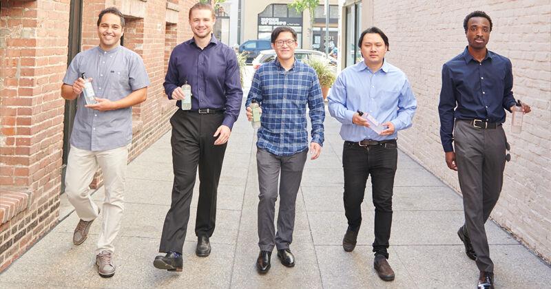 Four partners pivot to create moisturizing hand sanitizer | News ...