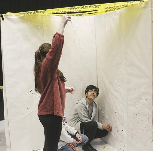 Students check out mock crime scene | Local News ...