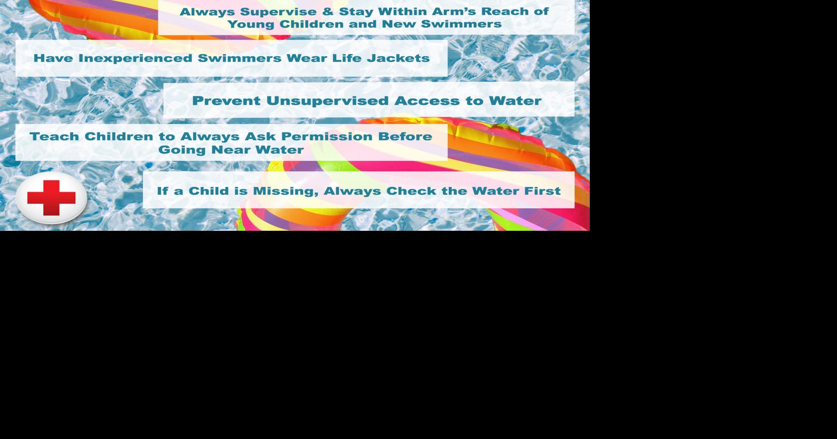 Water safety: Red Cross issues steps to follow at the beach, pool or ...