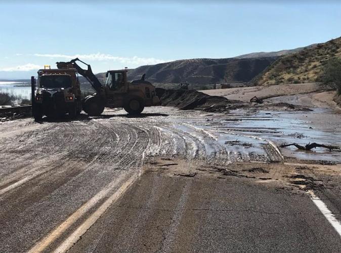 Debris blocks SR 188 last week | Local News | paysonroundup.com
