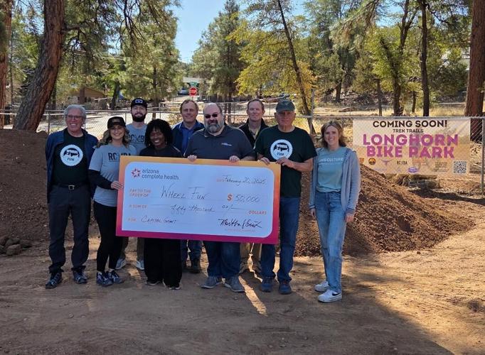 Wheel Fun receives $50,000 from Arizona Complete Health for Longhorn Bike Park | News ...