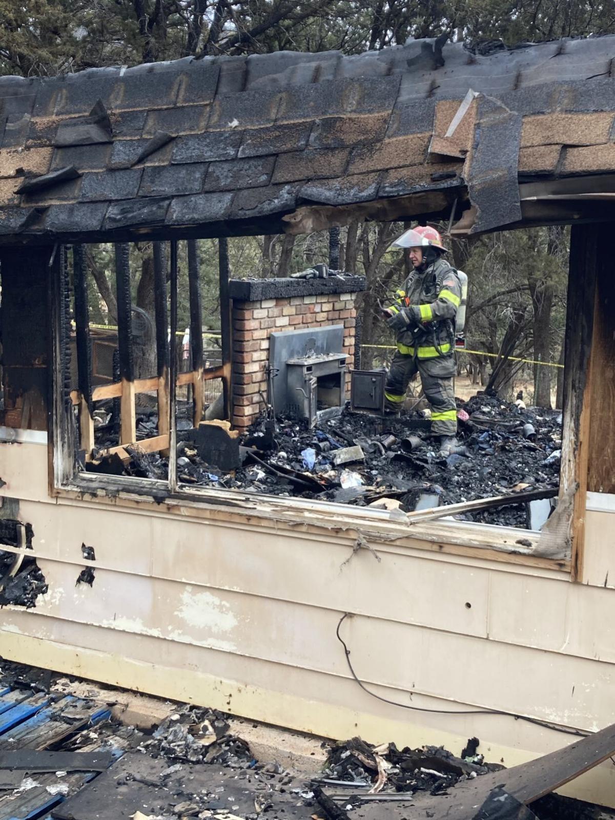 Fire destroys Pine home Wednesday | Local News | paysonroundup.com