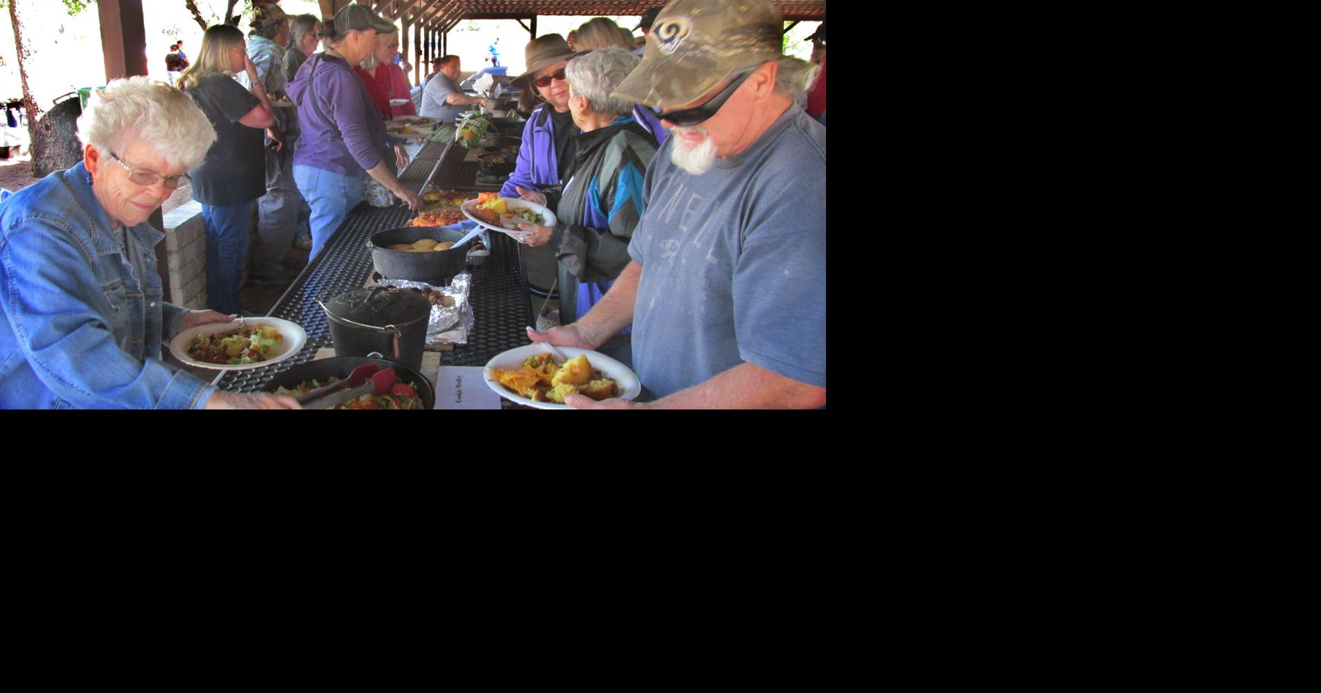 Nobody goes home hungry from the annual Dutch oven cook out | Local ...