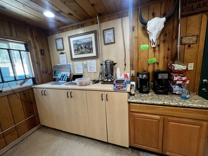 Woods Canyon Lake general store parking lot, deck expanded | Business ...