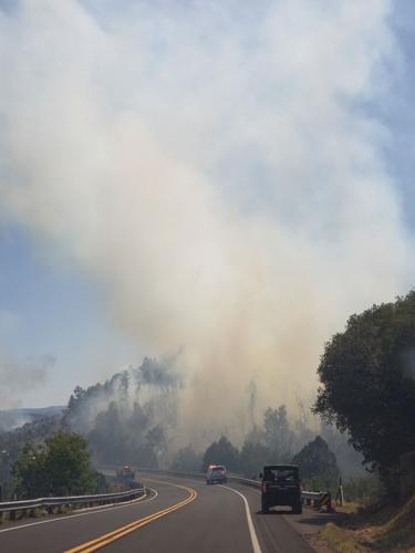 Update: Flying V Fire jumps U.S. 60 | | paysonroundup.com