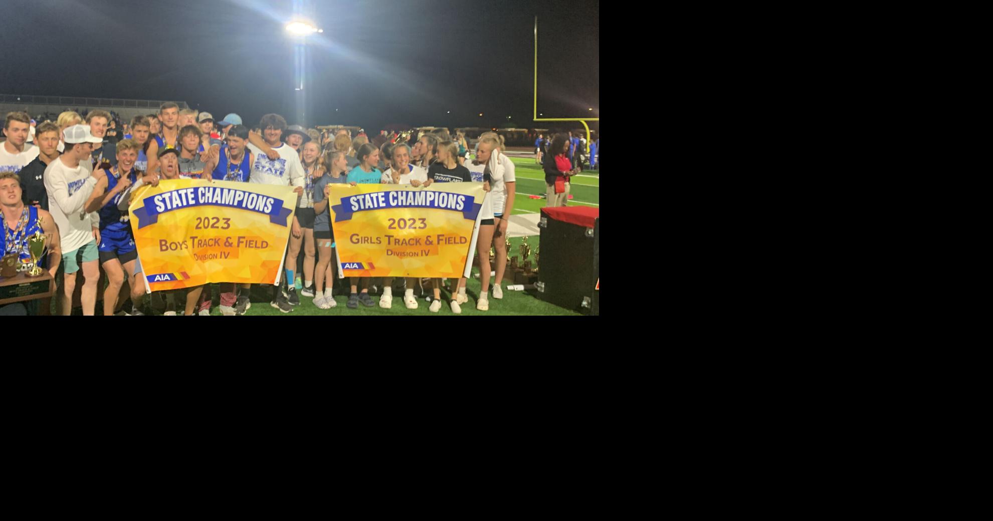 Snowflake boys and girls win state track titles again | 260 Connection ...