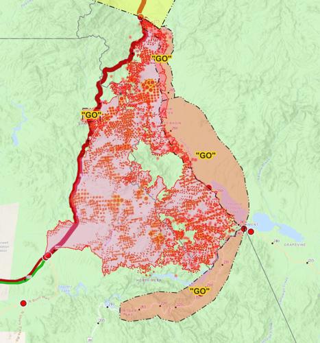 Bush Fire now 174,000 acres, 7% contained | Forest Closures Fire ...