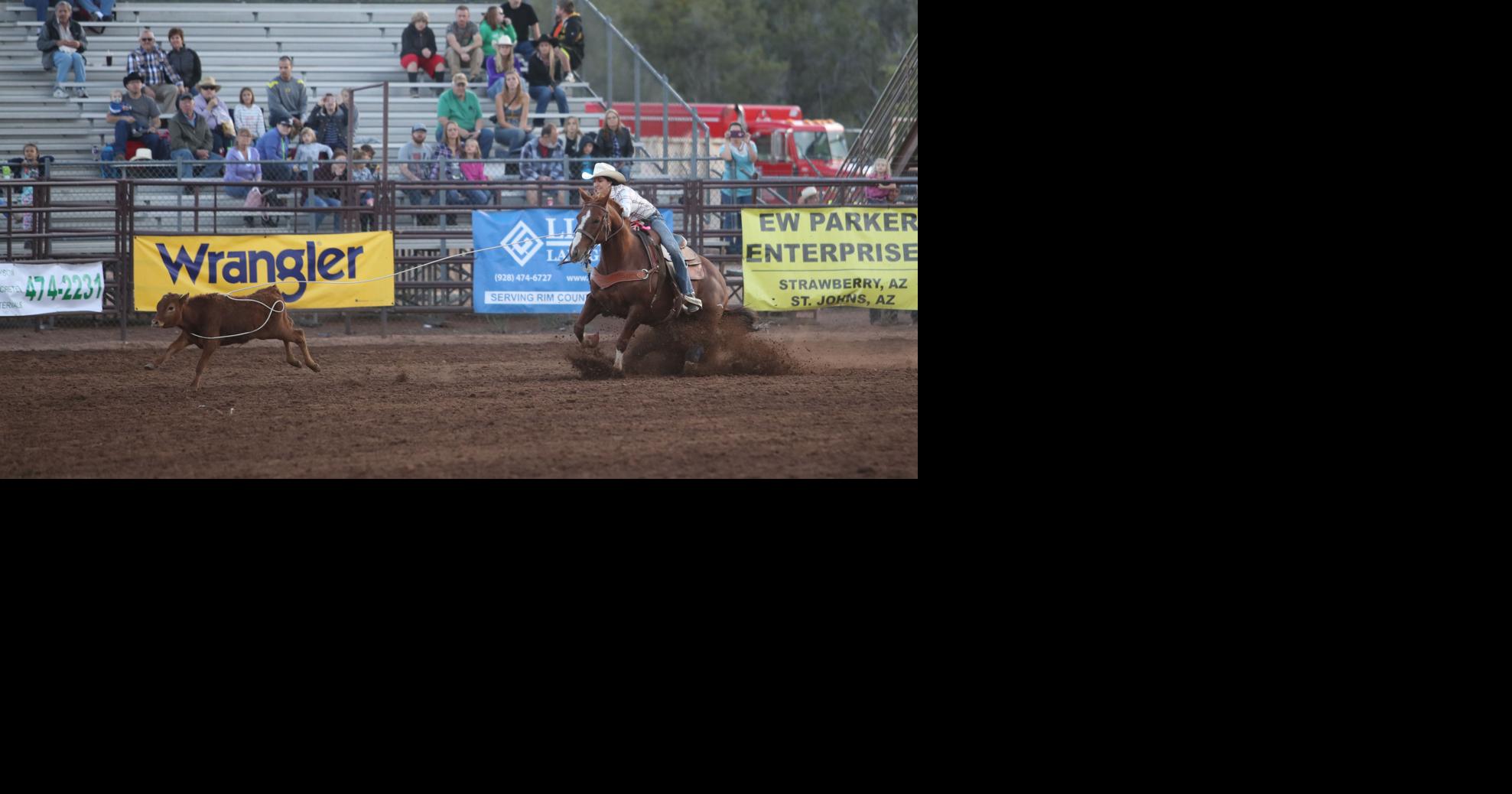 Women open the show in Payson's Gary Hardt Memorial Spring Rodeo ...