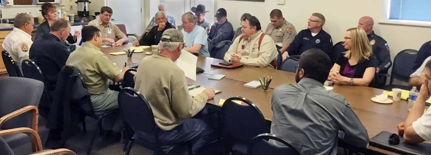 Local emergency responders meet for annual collaborative fire meeting ...