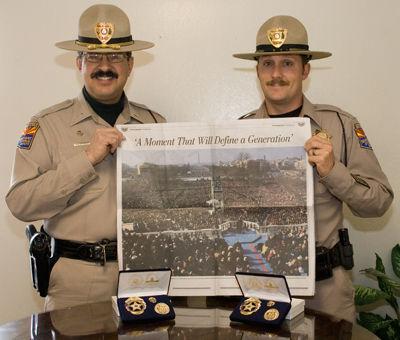 DPS officers protect Obama | | paysonroundup.com
