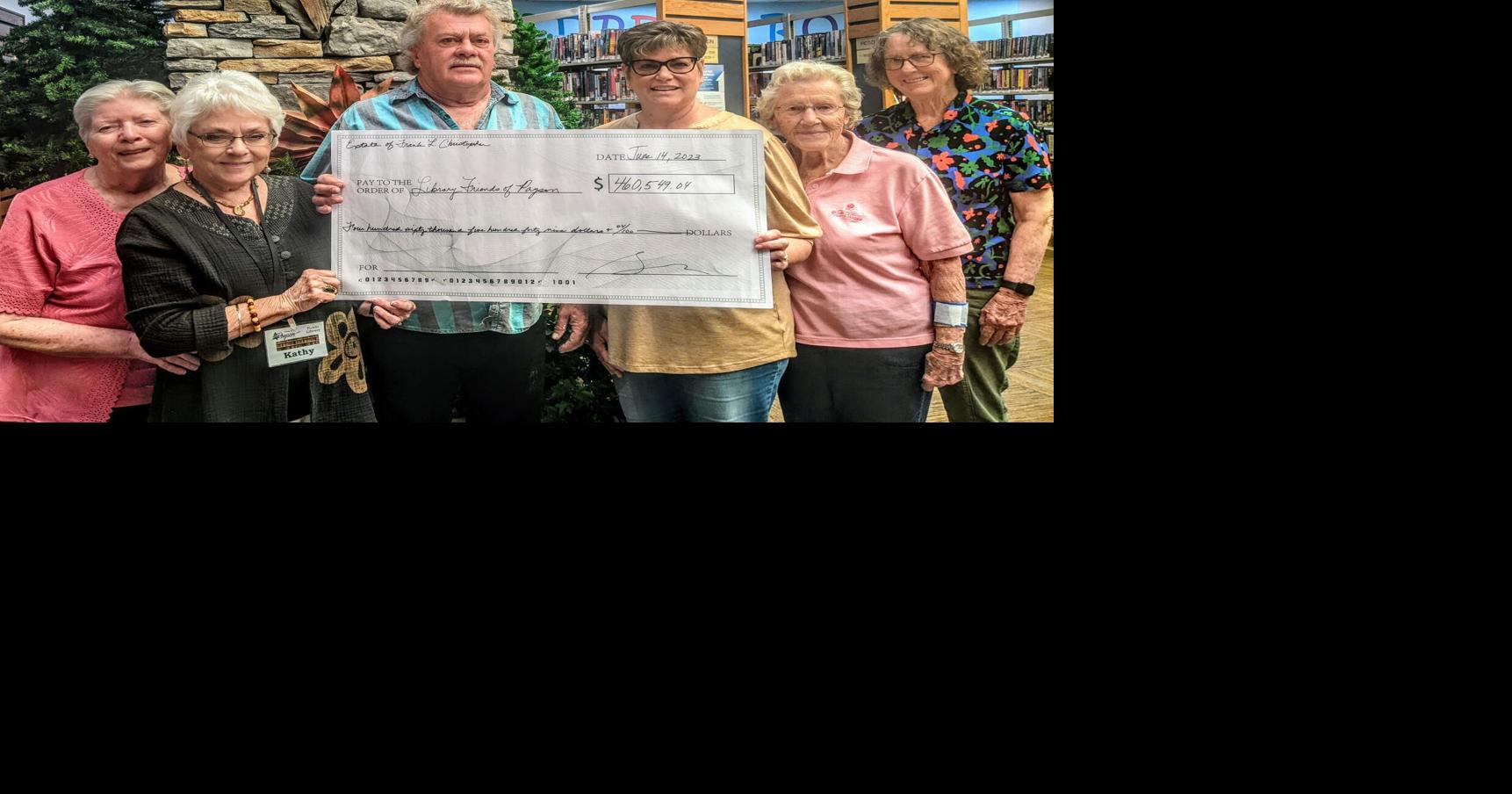 Large donation made to Library Friends of Payson | Local News ...