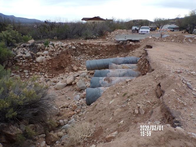 Culvert replacement project underway in Punkin Center | Gila County ...