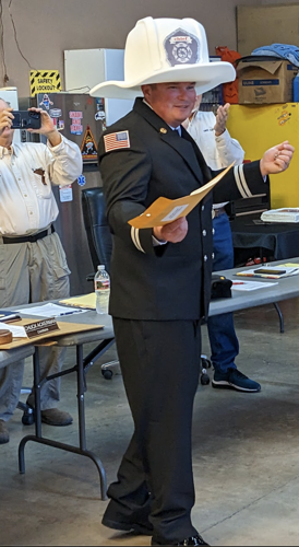 Pine swears in its new fire chief | Local News | paysonroundup.com