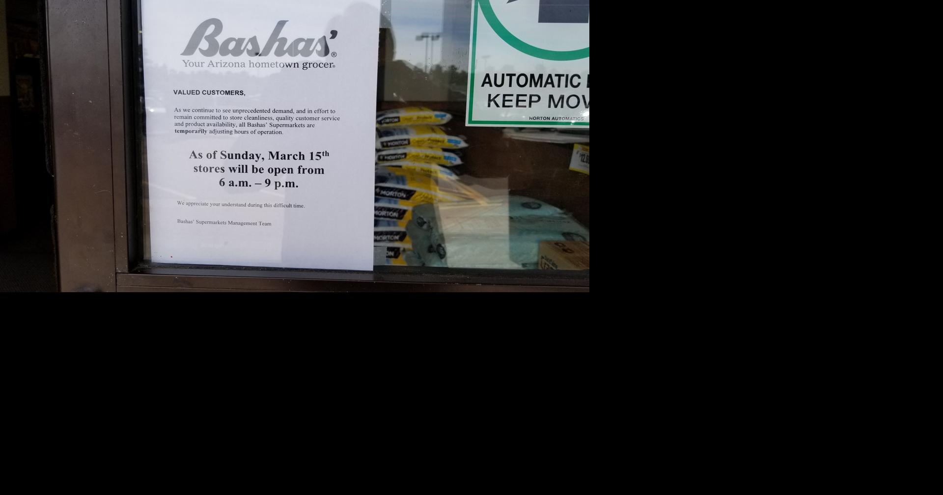 Bashas' opening early on Wednesdays for seniors | Covid-19 ...