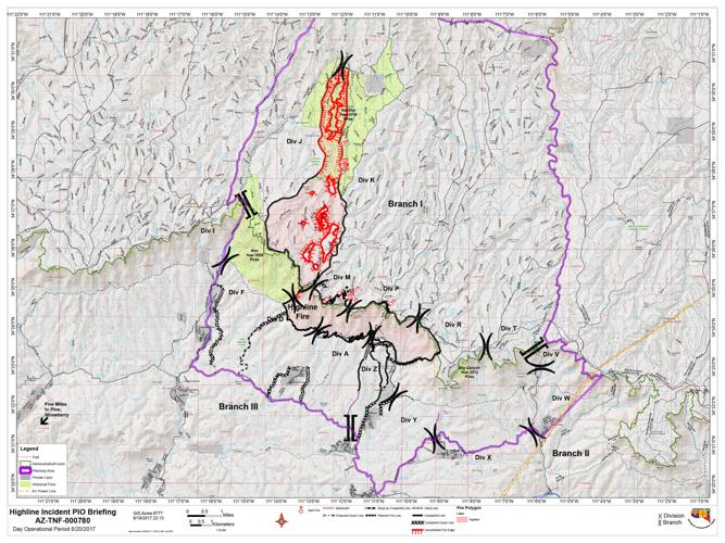 Highline Fire June 21 update | Forest Management Wildfires ...
