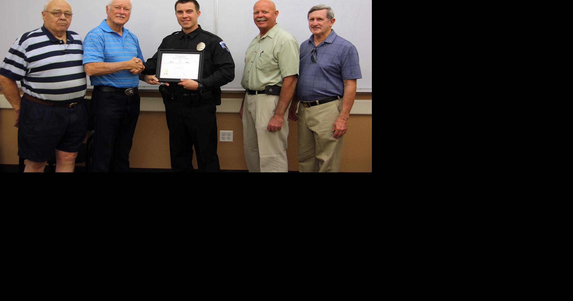 Mullins named police officer of the year | | paysonroundup.com