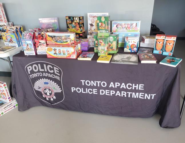 Tonto Apache Police Department partner with Toys for Tots | News | paysonroundup.com