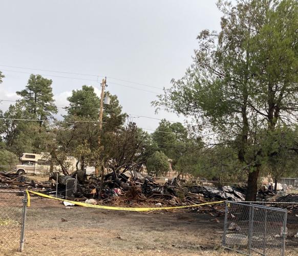 Fire destroys home on Wade | Local News | paysonroundup.com