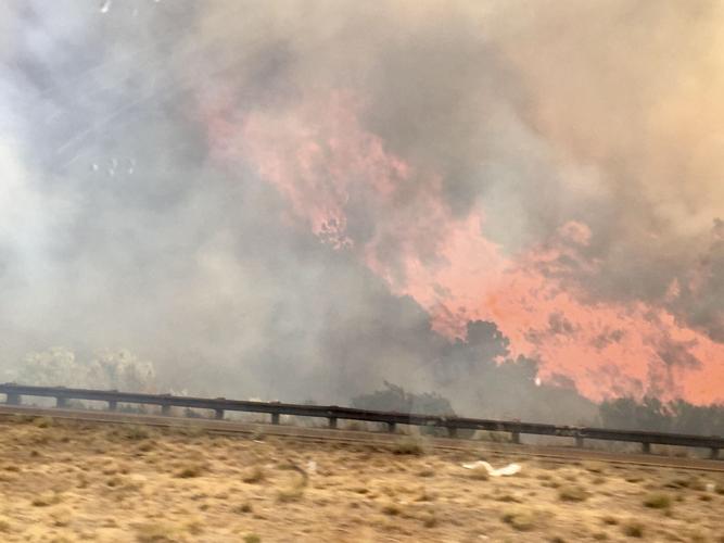 Potato Fire Sunday on 87 | Local News | paysonroundup.com