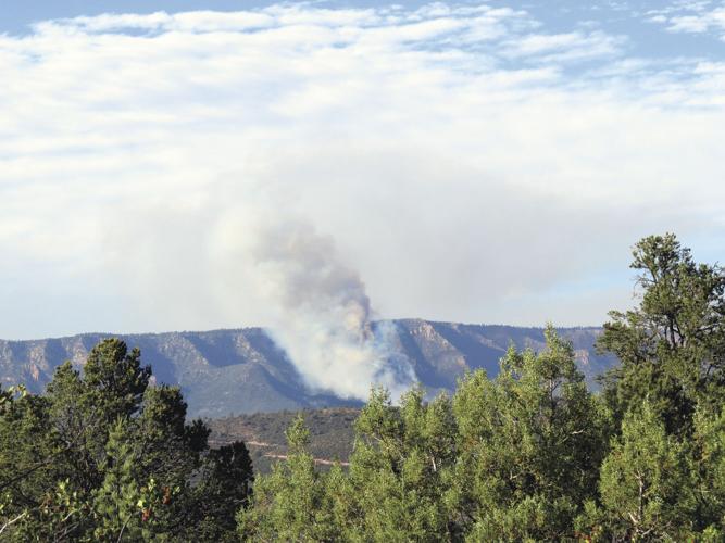 Highline Fire burns over Dude Fire scar | Forest Management Wildfires ...