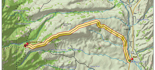 Hiking the Barnhardt Trail — you can never see everything it offers ...