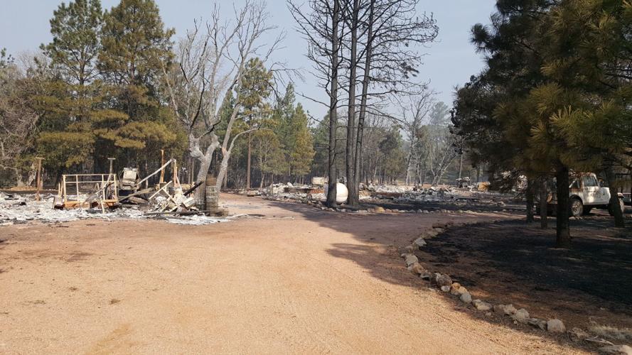 Tinder Fire grows, destroys homes | Forest Management Wildfires | paysonroundup.com