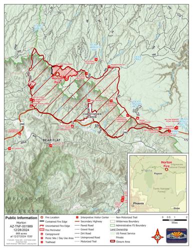 Forest Service will use backfires to contain stubborn Horton Fire ...