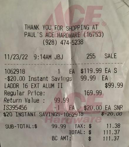 Ladder purchase reveals complicated world of sales tax | Local News ...