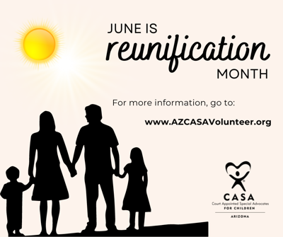 June is National Reunification Month | Local News | paysonroundup.com