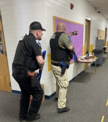 Payson PD participates in active shooter training at elementary school ...