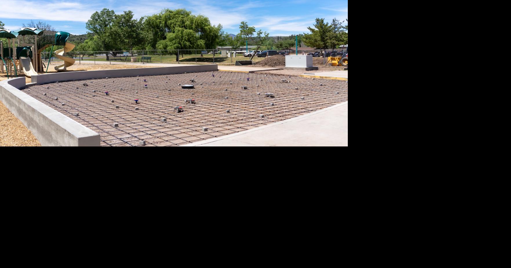 Splash pad at Green Valley park nearing completion | Local News ...