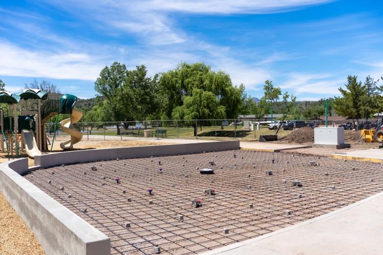 Splash pad at Green Valley park nearing completion | Local News | paysonroundup.com