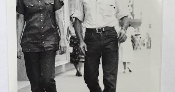 Laying down Payson's first water company 10 feet of doped pipe at a ...