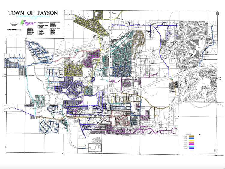 Payson Ranchos area, Airport Road set for repaving | Local News ...