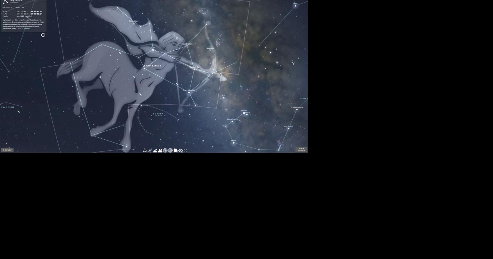 Early autumn skies conceal a maelstrom of colossal power ...