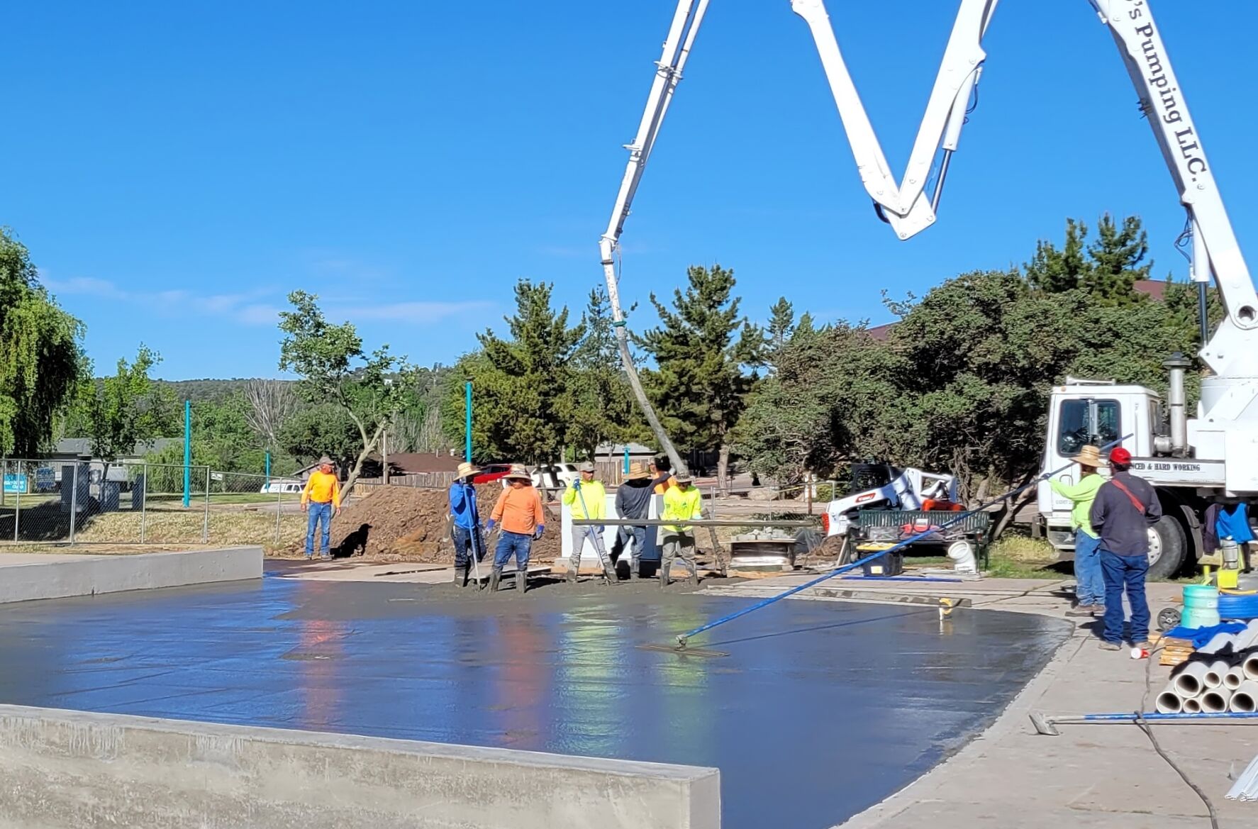 Splash pad at Green Valley park nearing completion | Local News | paysonroundup.com