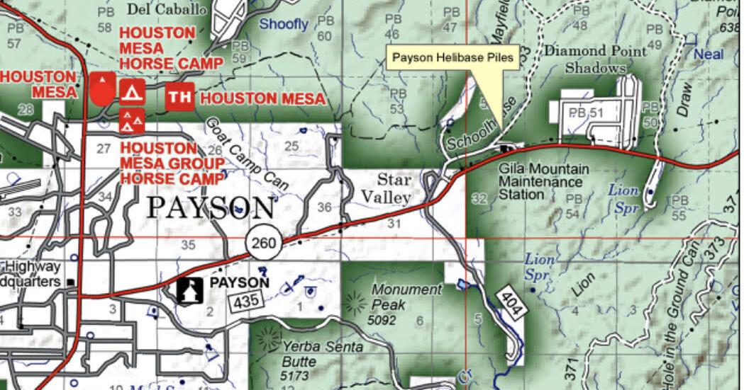 Pit burns planned near Pine and Payson Helibase | Health ...