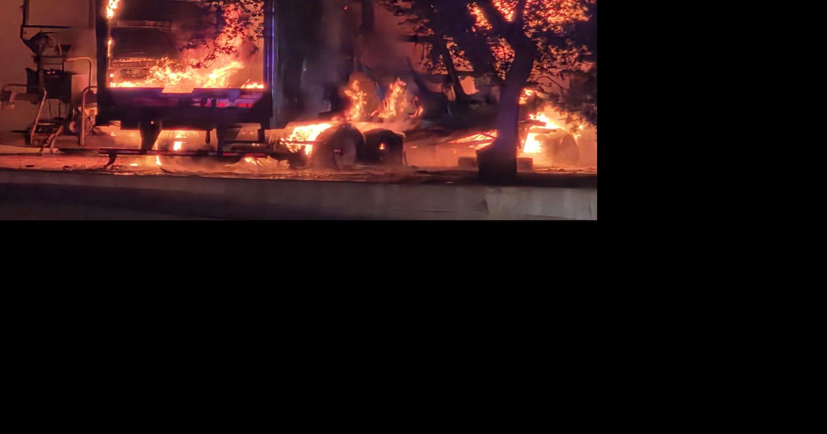 Late-night truck fires cause explosions, evacuations in Payson | News ...