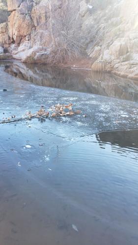 Winter fishing on the East Verde River | Hunting & Fishing ...