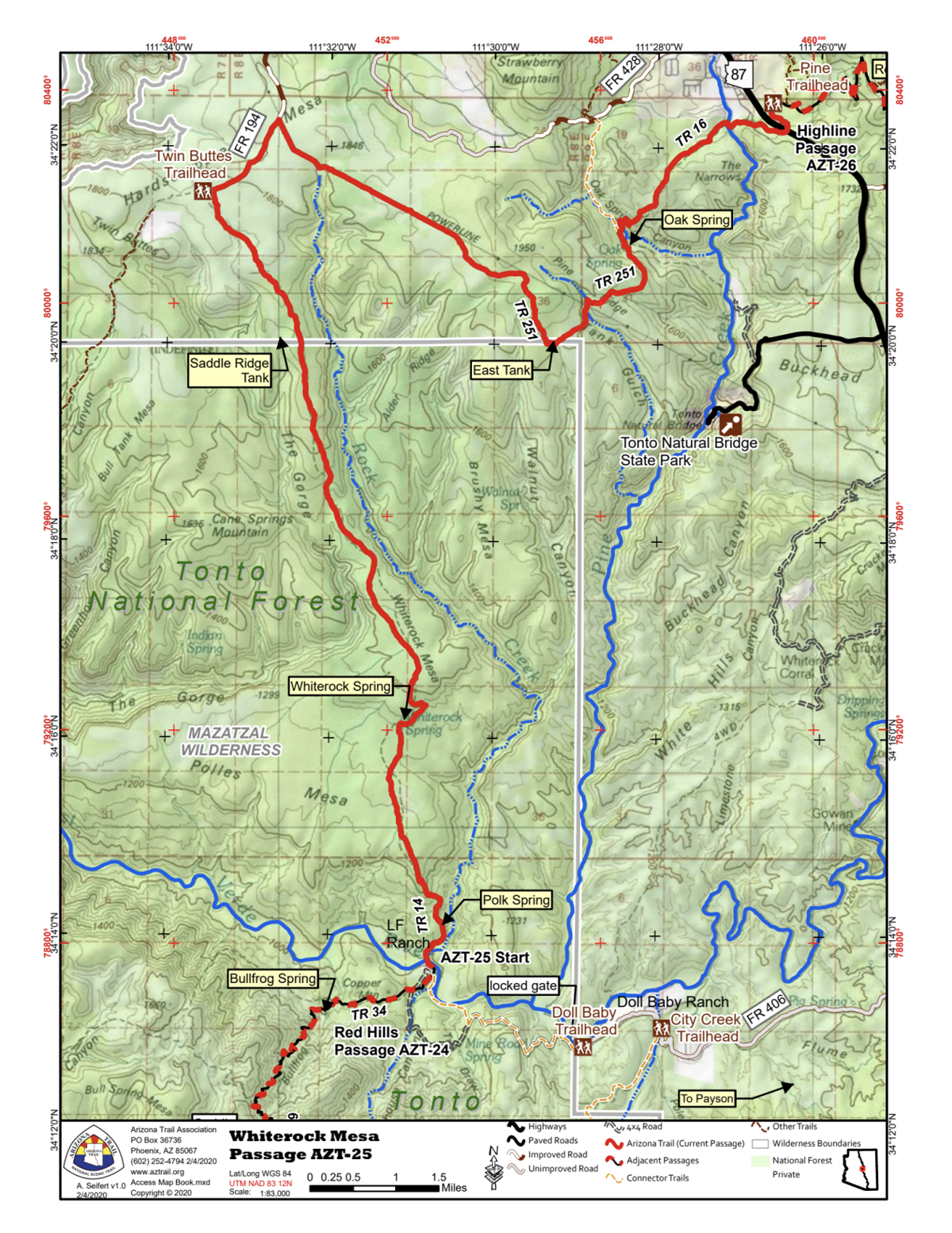Pine section of Arizona Trail re-routed | Local News | paysonroundup.com