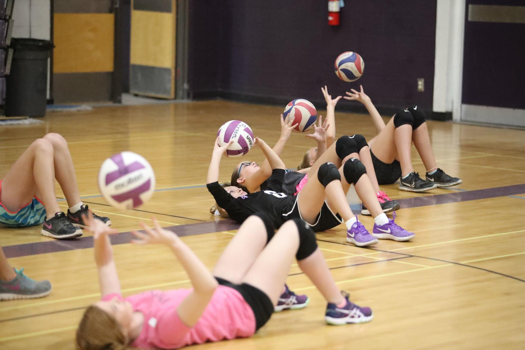 Volleyball camp teaches kids the basics | Local Sports | paysonroundup.com